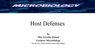 DPT - Host Defense | PPTX