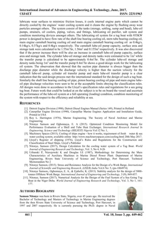 DESIGN CALCULATION FOR EQUIPMENT AND COMPONENTS SPECIFICATION OF ...