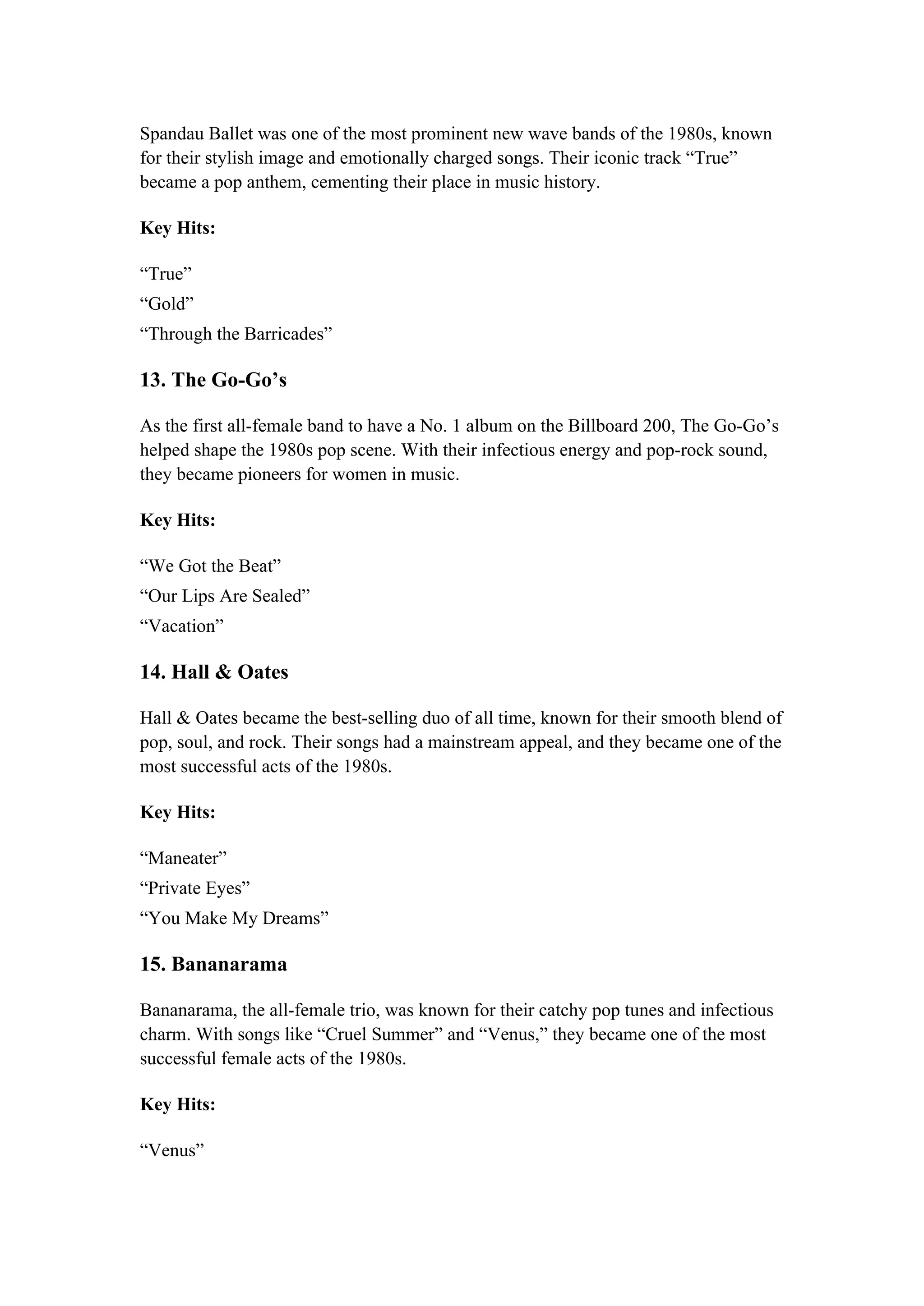 19 Iconic 80s Pop Bands You Can’t Miss.docx