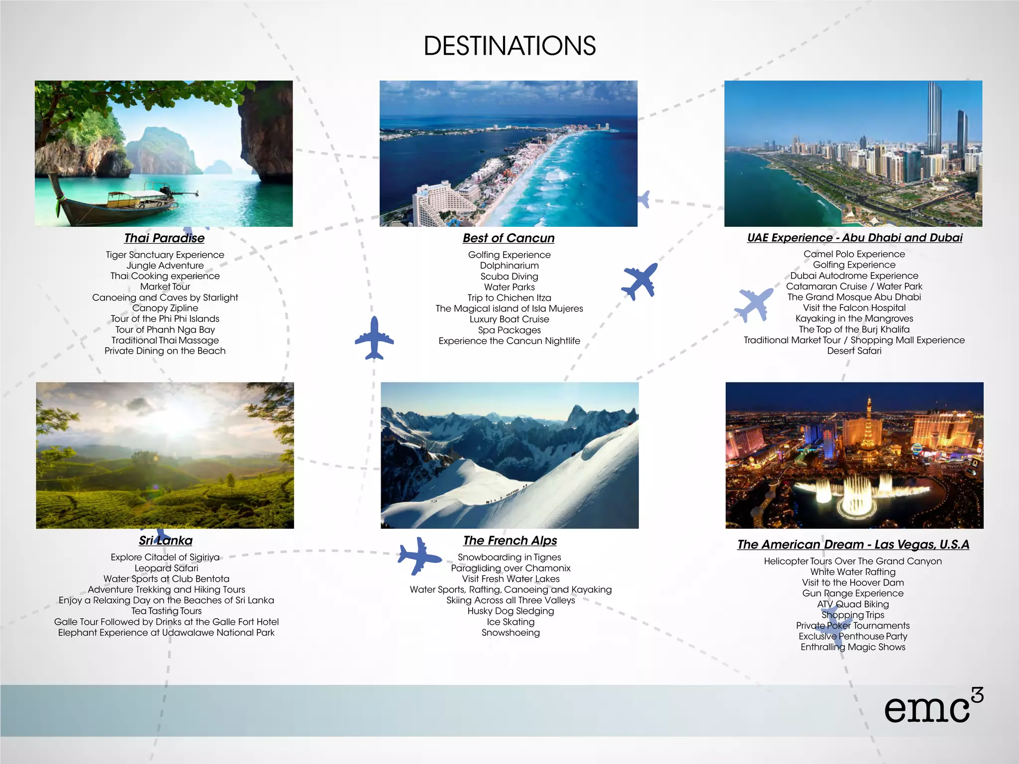 19 Incredible Incentive Trip Packages | PDF