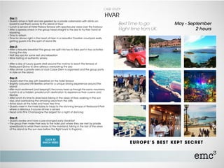 19 Incredible Incentive Trip Packages | PDF