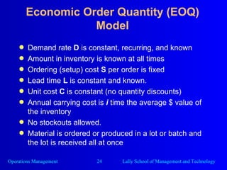 19 inventory management | PPT