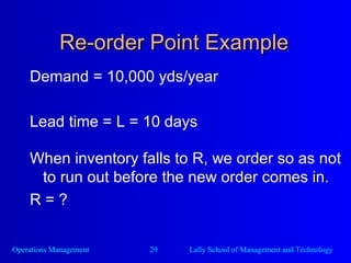 19 inventory management | PPT