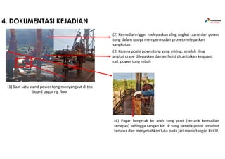 19 juni Safety Alert HFI_Jari Tangan Kiri Terluka Saat Mereposisi Power ...