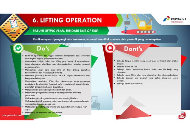 19 juni Safety Alert HFI_Jari Tangan Kiri Terluka Saat Mereposisi Power ...