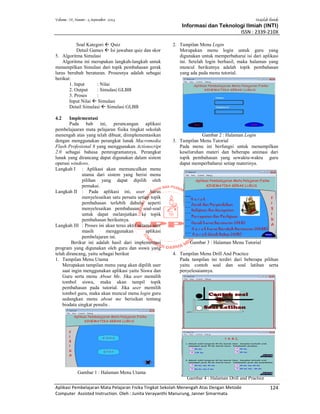 Aplikasi Pembelajaran Fisika untuk SMA dengan CAD | PDF