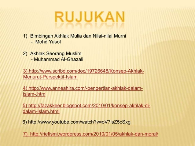 19 konsep akhlak (nik afifah shahirah rahimi) | PPTX