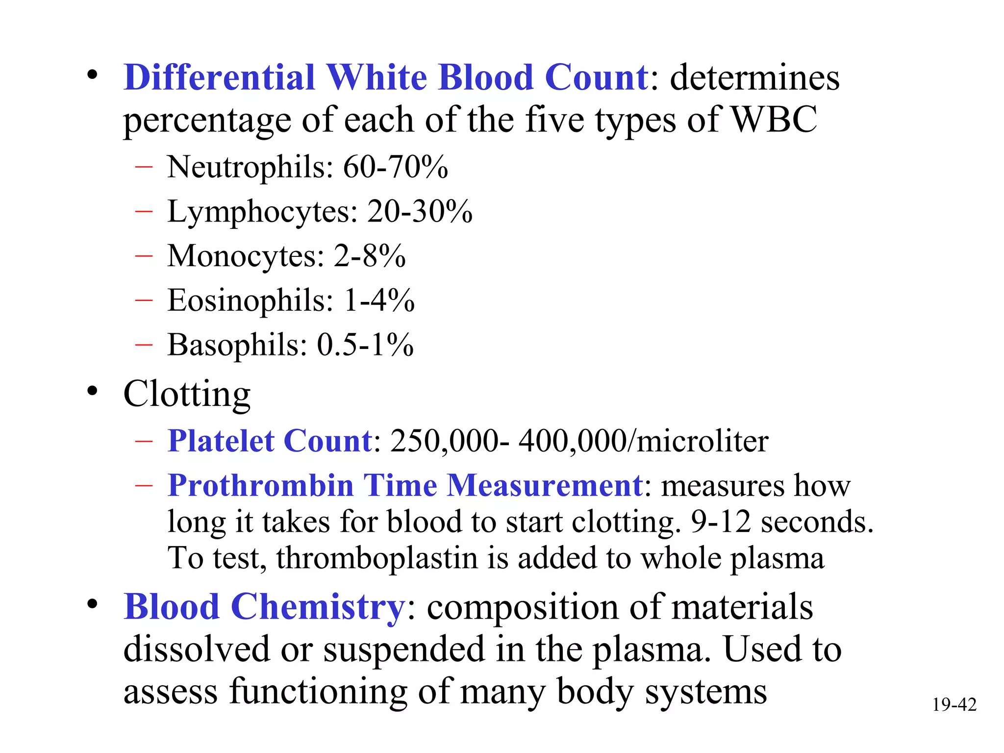 mcgraw hill chapter 19 blood power point | PPT