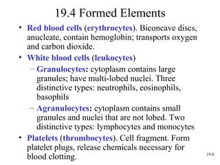 mcgraw hill chapter 19 blood power point | PPT