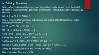 Hess's Law With Importance and Application | PPTX