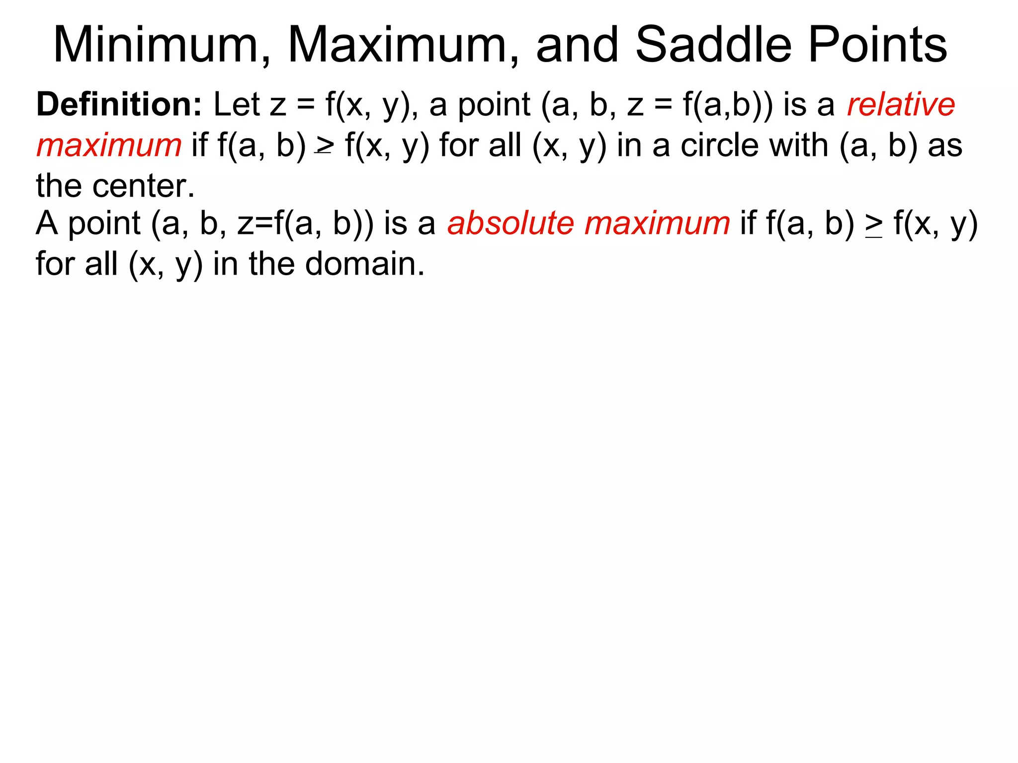 19 min max-saddle-points | PPT