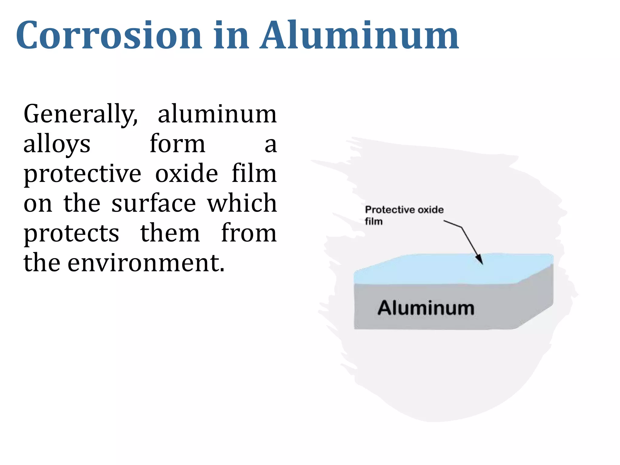 Corrosion Behaviour of Aluminum alloys in marine environment | PPTX