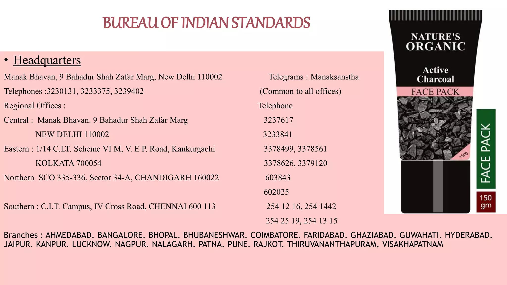 Indian standard specification laid down for sampling and testing of ...