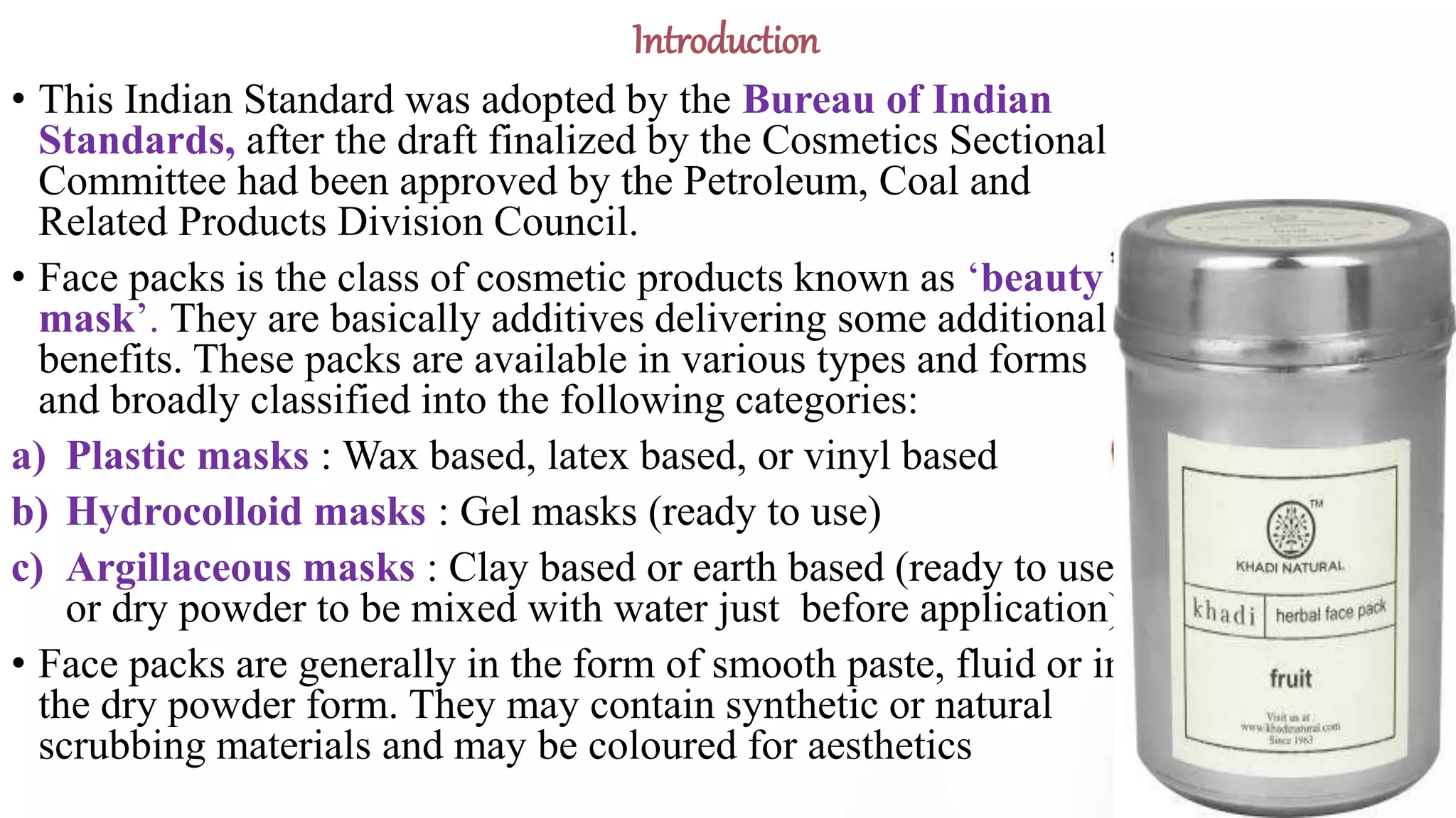 Indian standard specification laid down for sampling and testing of ...