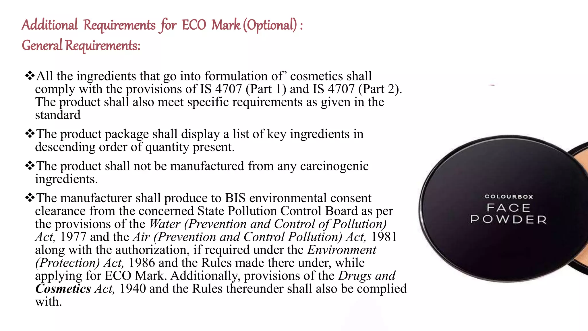 Indian standard specification laid down for sampling and testing of ...
