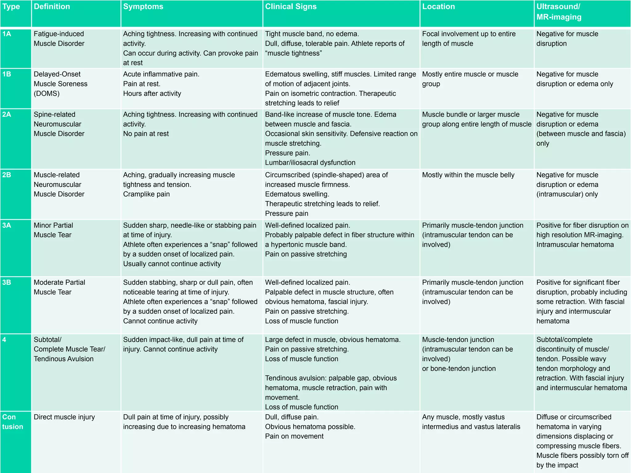 Bryan English - classification of muscle injuries in sport | PDF