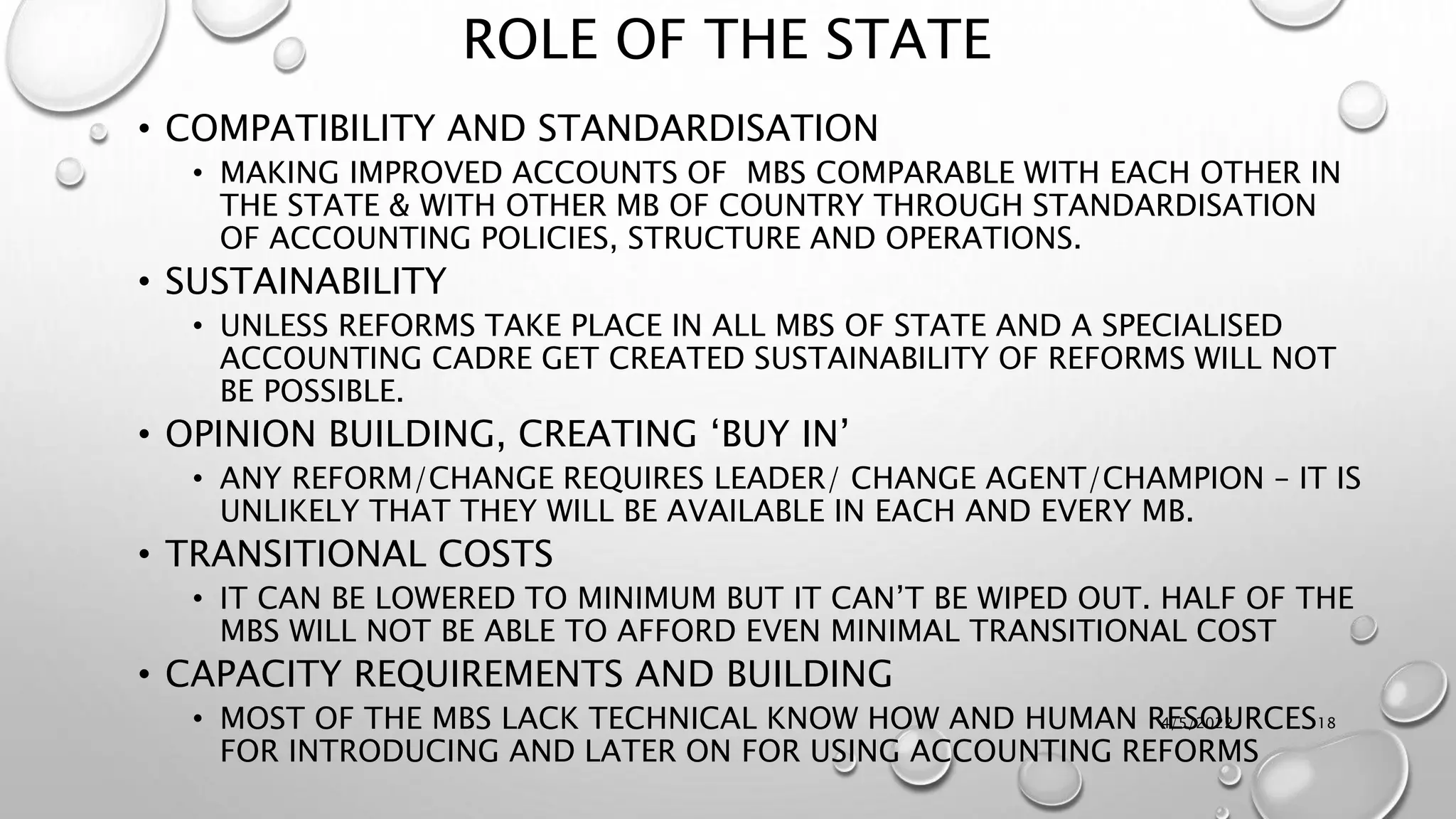 Municipal Accounting Reforms - Why? How? & A Case Study of India | PPTX