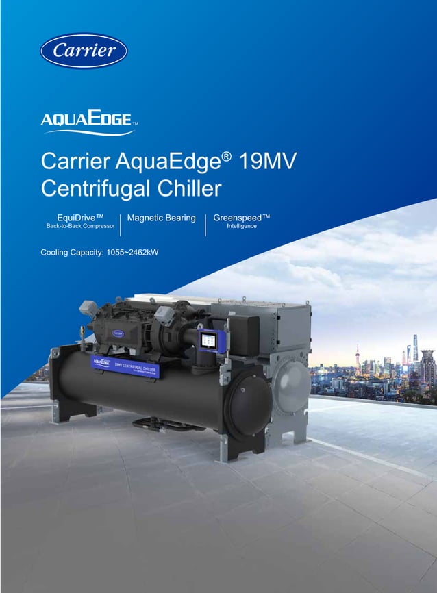 Carrier Water-Cooled Centrifugal Chiller 19MV | PDF