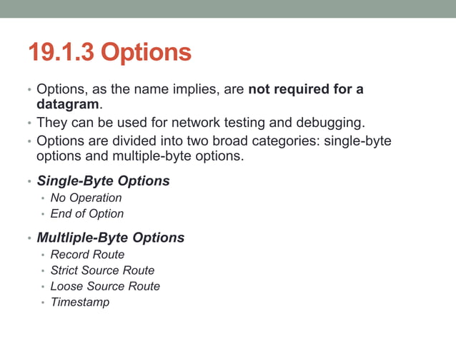 19 Network Layer Protocols | PPTX