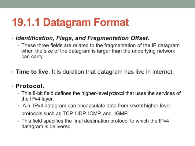 19 Network Layer Protocols | PPTX