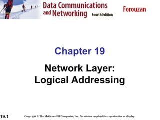 19 Network Layer_Logical_Addressing | PPT