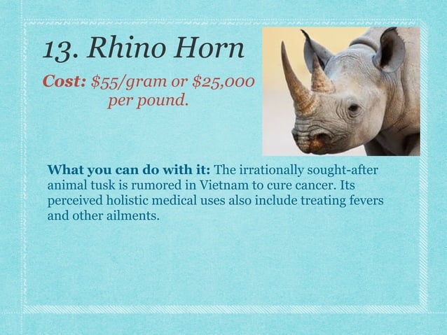 19 of the most expensive substances on earth | PPT