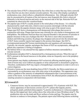 6th lecture lichen-planus | PDF