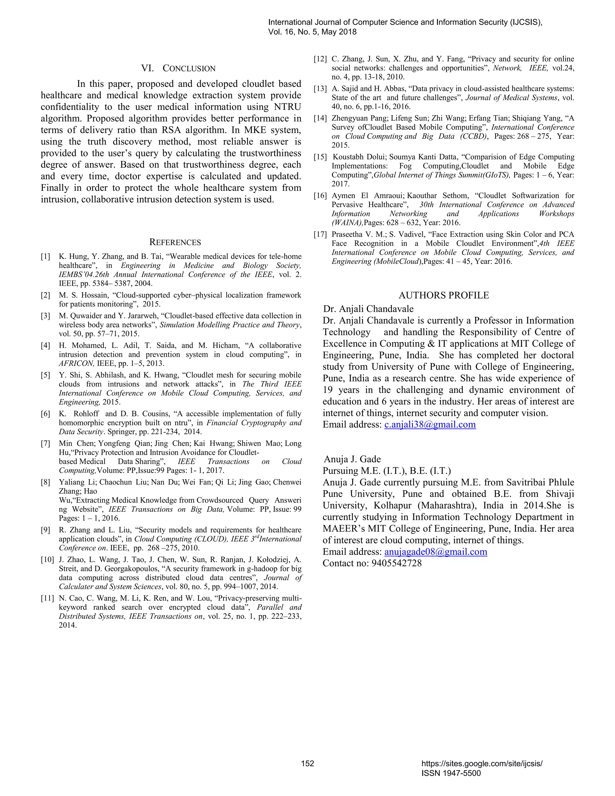 Cloudlet based Healthcare and Medical Knowledge Extraction System for Medical Big Data | PDF