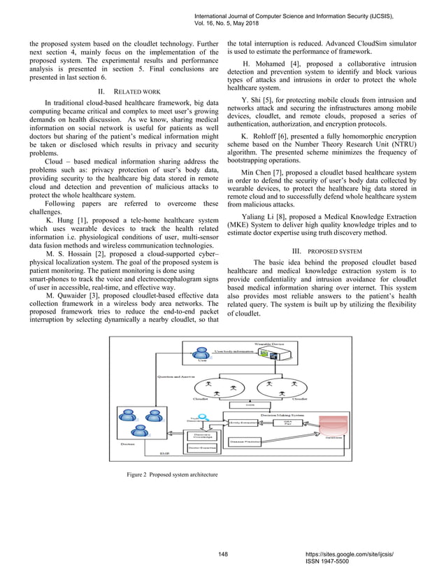 Cloudlet based Healthcare and Medical Knowledge Extraction System for ...