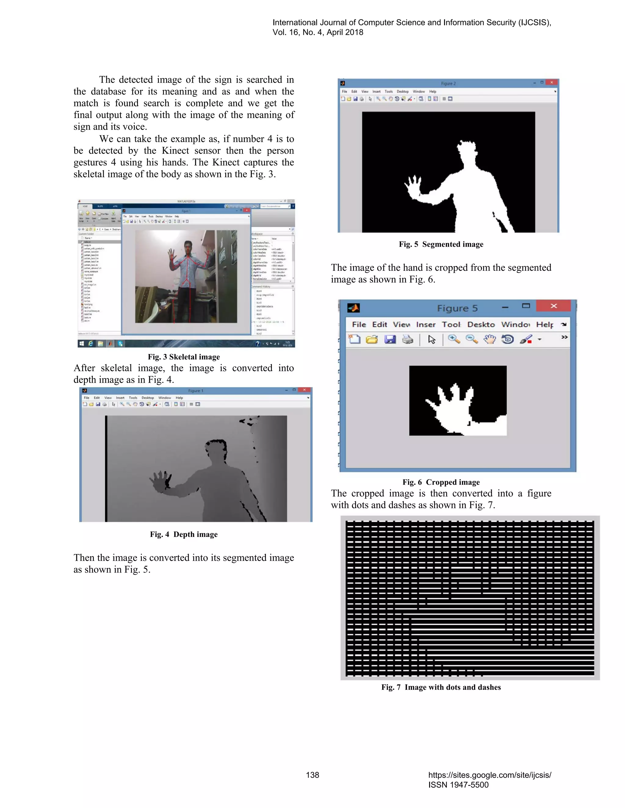 Kinect Sensor Based Indian Sign Language Detection With Voice Extraction Pdf