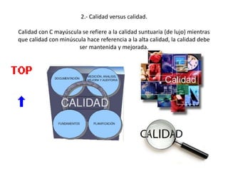 19 pautas para el mejoramiento de la calidad | PPTX