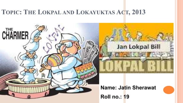 Lokpal Bill | PPT