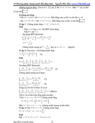 19 phương phap chứng minh bất đẳng thức | DOC