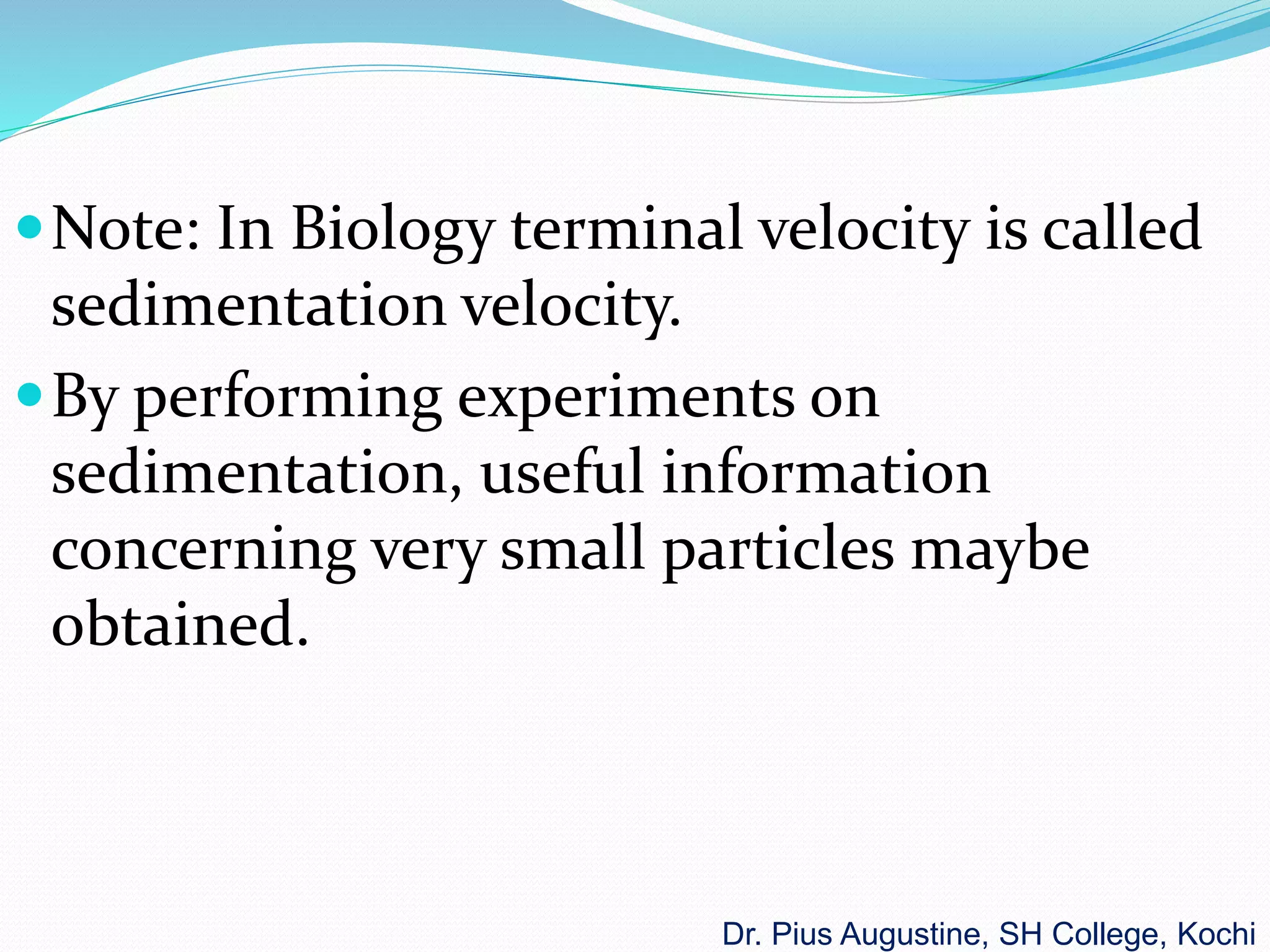 19 pius augustine fluid flow and viscocity | PPT