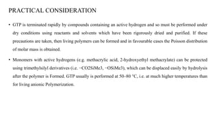 GROUP TRANSFER POLYMERIZATION | PPTX