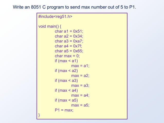 Programming 8051 with C and using Keil uVision5.pptx Programming 8051 with C and using Keil uVision5.pptx