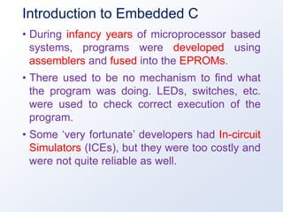 Programming 8051 with C and using Keil uVision5.pptx | Programming Languages | Computing