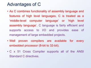Programming 8051 with C and using Keil uVision5.pptx
