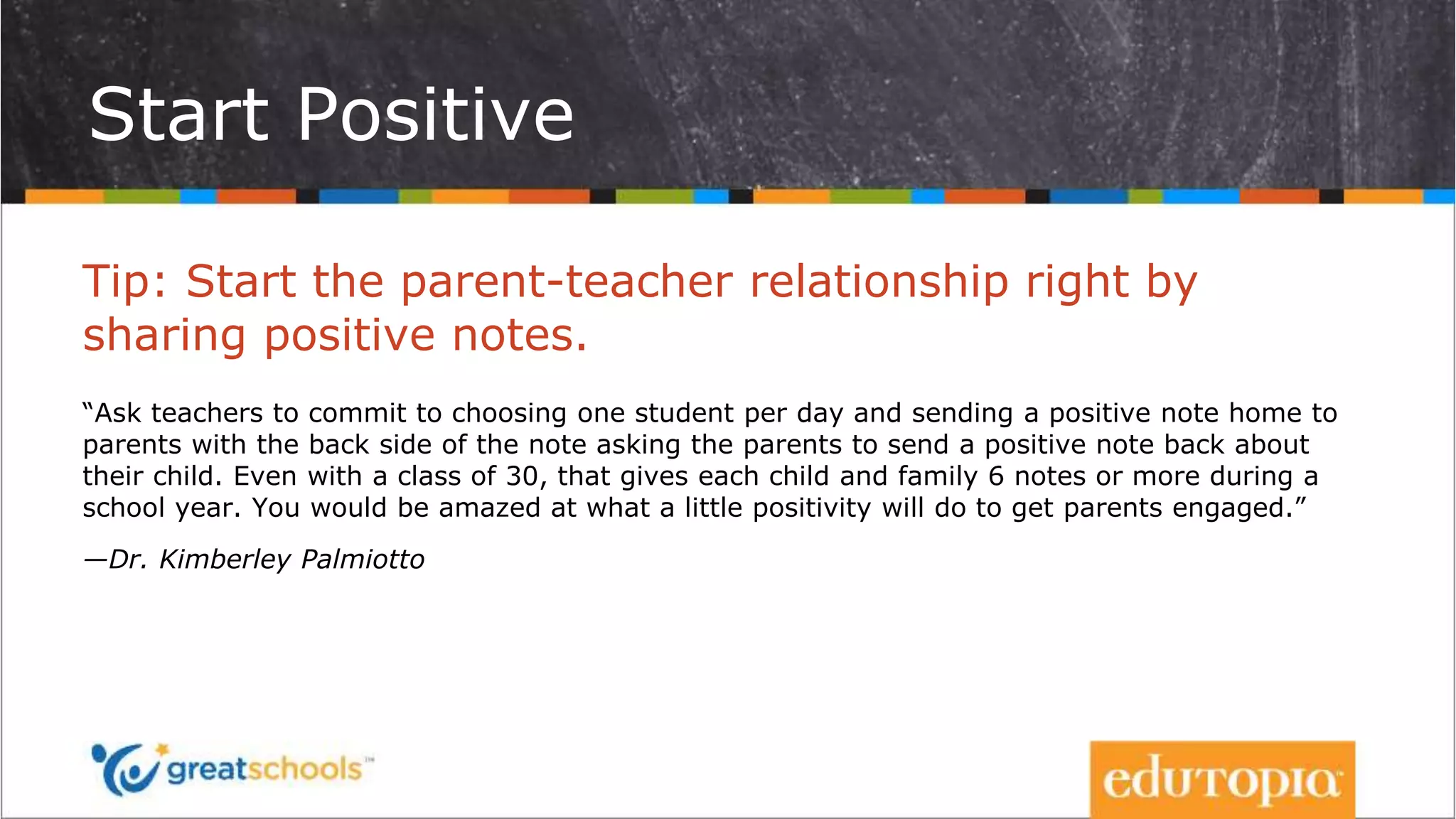 19 Proven Tips for Getting Parents Involved at School | PPTX