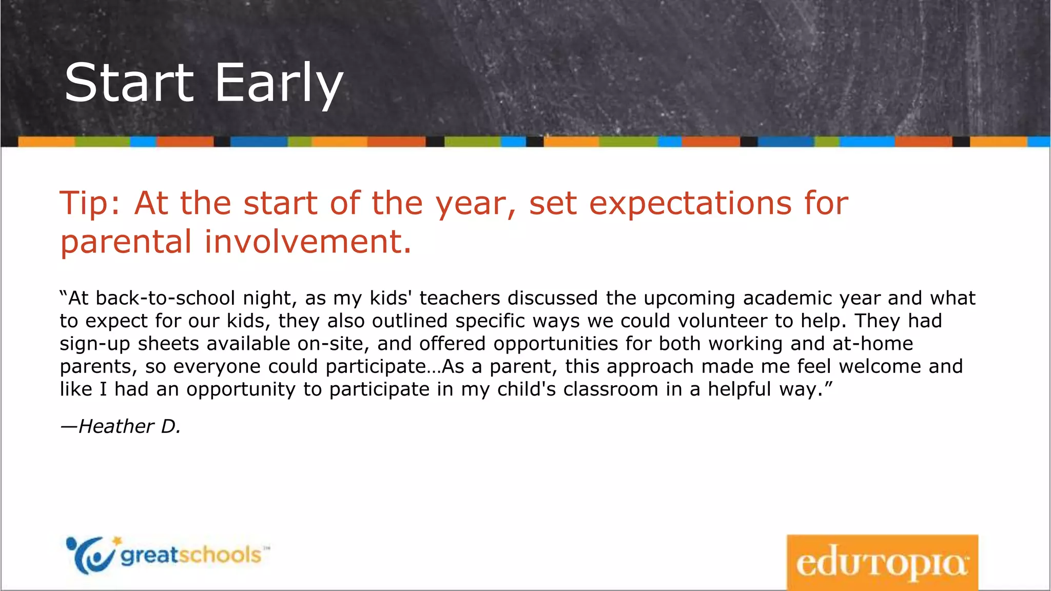 19 Proven Tips for Getting Parents Involved at School | PPTX