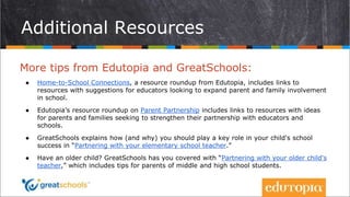 19 Proven Tips for Getting Parents Involved at School | PPTX