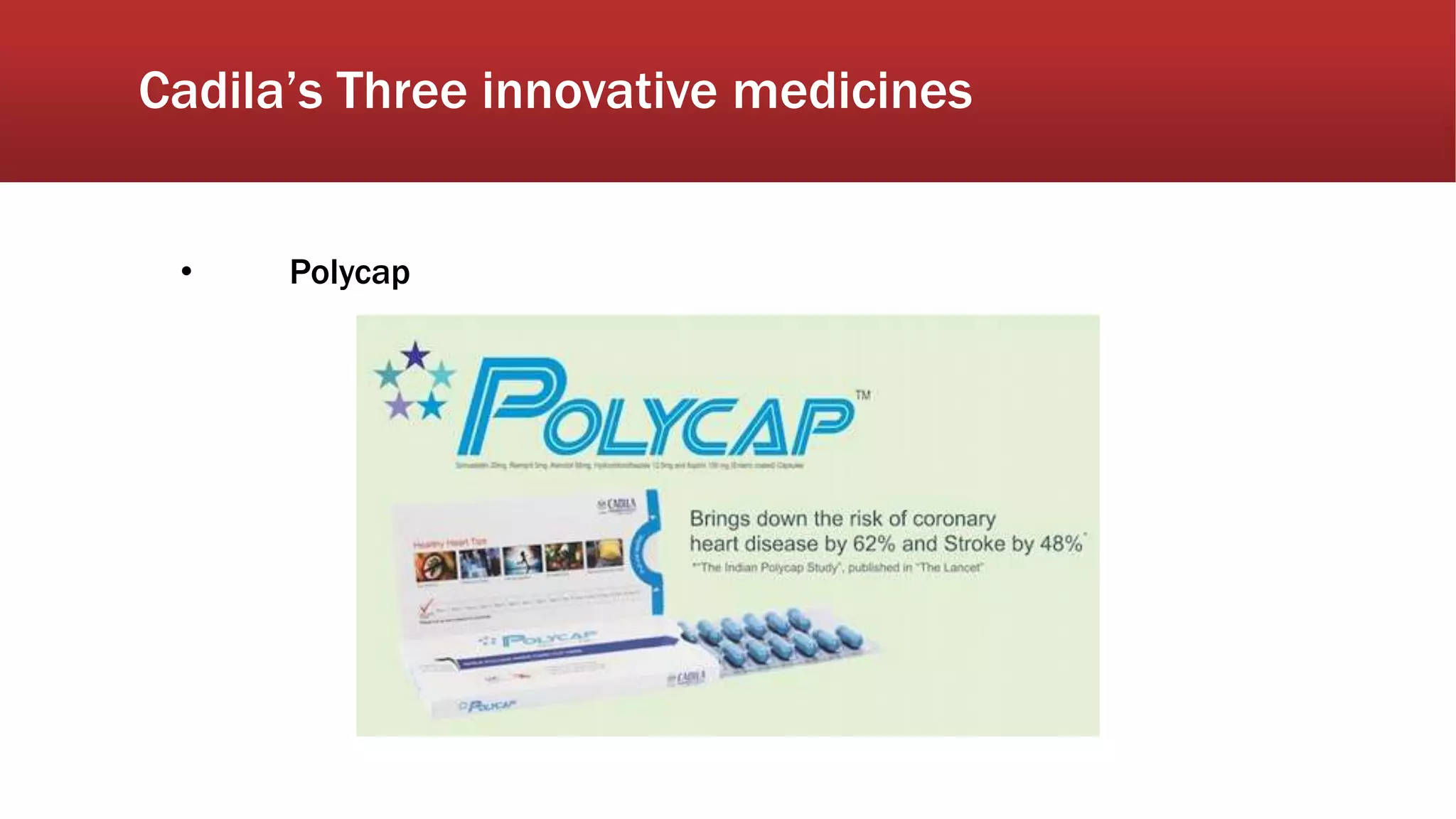 Timeline of Cadila Pharmaceuticals | PPTX