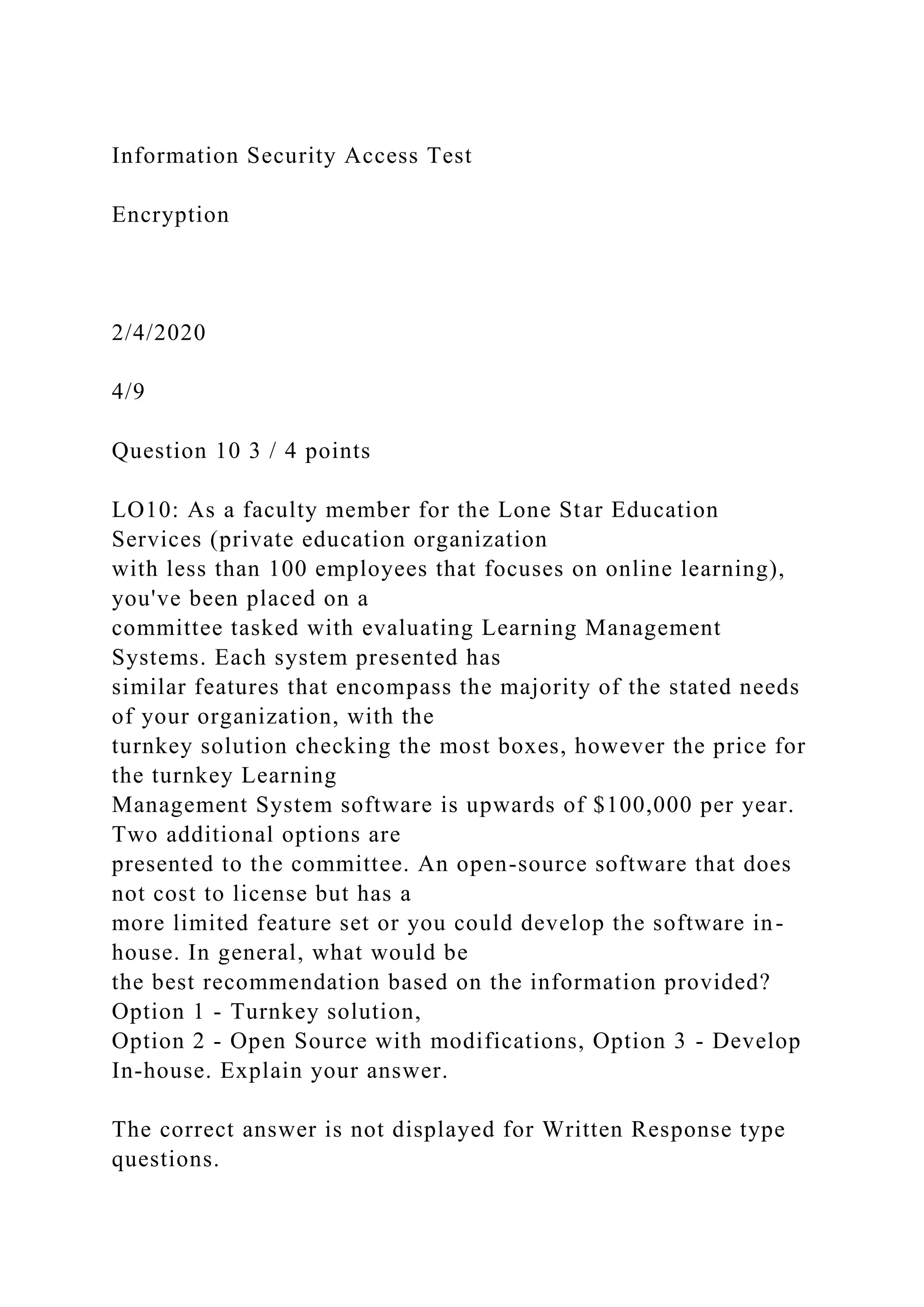 19Question 1 4 4 pointsLO5 What is a packetQu.docx