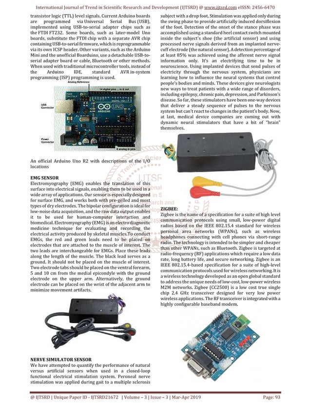Real Time Implementation and Investigation of Wireless Device of Electrical Stimulation for ...