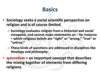 Week 11: Religion | PPT