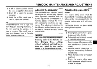 Manual for mio and other mio motorcycles | PDF