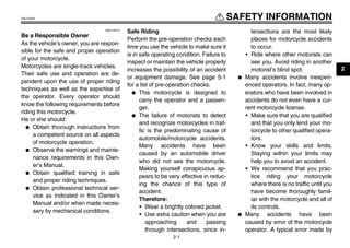 Manual for mio and other mio motorcycles | PDF