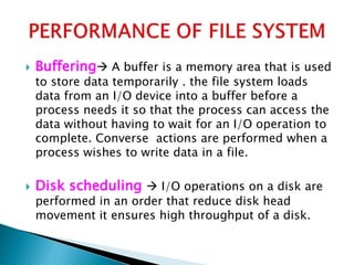 Microsoft Windows File System in Operating System | PPTX