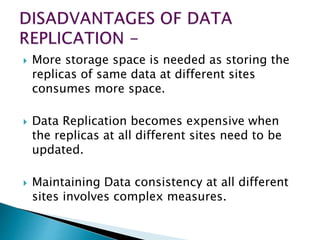 Replication Techniques for Distributed Database Design | PPT