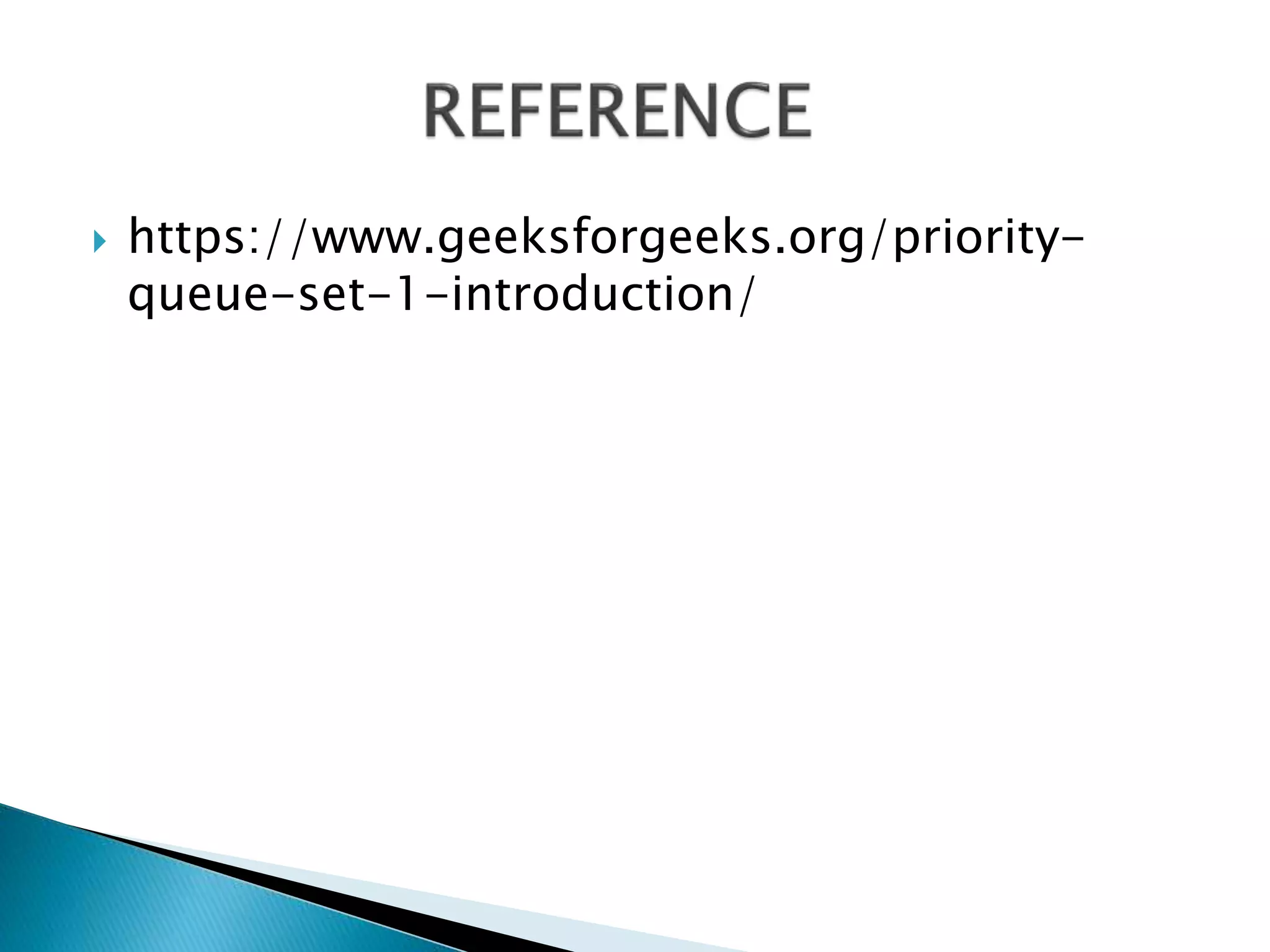Priority Queue In Data Structure Pptx Operating Systems Computer